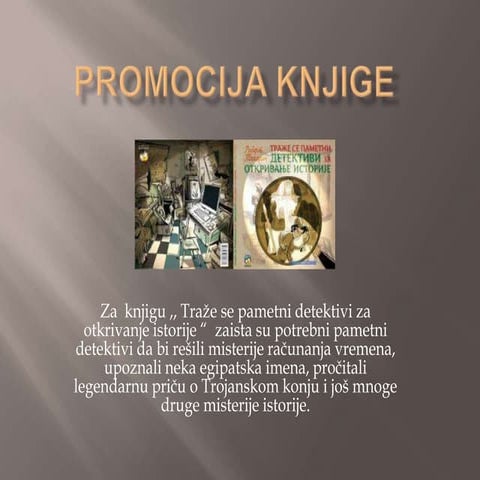Promocija knjige | PPTX