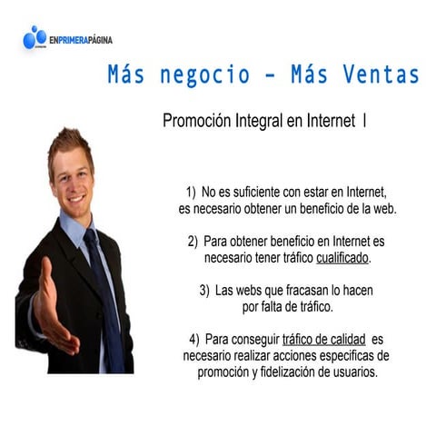 Promoción integral en internet | PPT