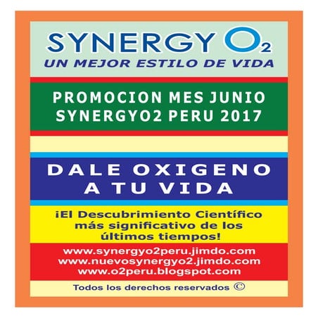 INFORMACION SOBRE SYNERGYO2 PERU | PPT