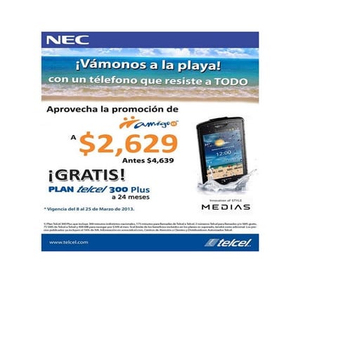 Equipos motorola gratis en planes telcel plus | PDF