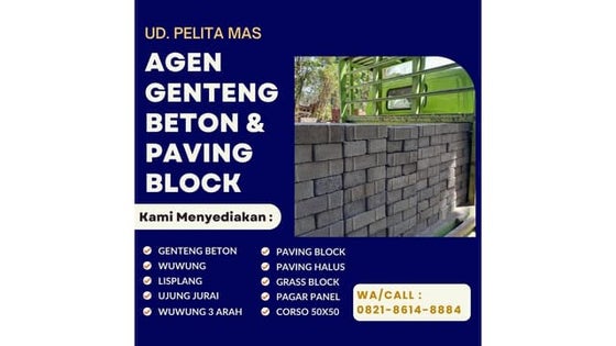 Dinding Rumah Lebih Kuat dan Tahan Lama dengan Paving Block | PPT