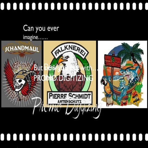 How Embroidery Digitizing Work | PPT