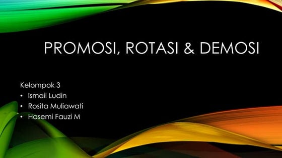 Kompensasi dan benefit ppt | PPT