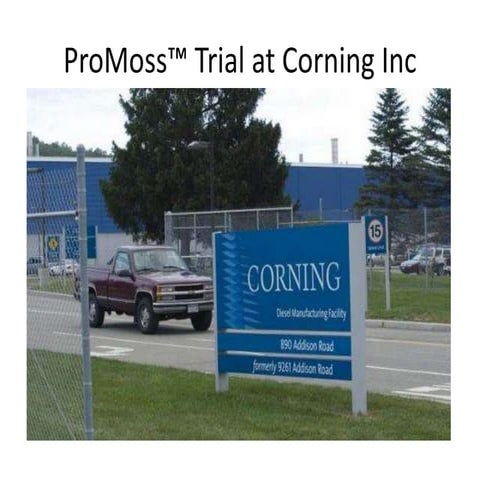 Pro moss trial at corning 12 15 | PPTX