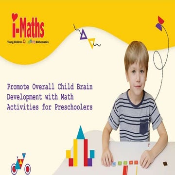 Promote Overall Child Brain Development with Math Activities for ...