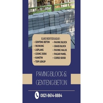 Penawaran Paving Block Terbaik Harga Diskon untuk Anda! | PPT