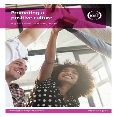 Promoting a positive culture | PDF | Parenting | Family and Relationships