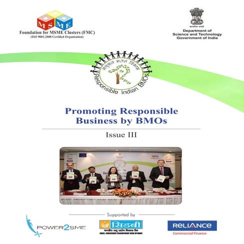 Promoting Responsible Business by BMOs Issue III - FMC | PDF