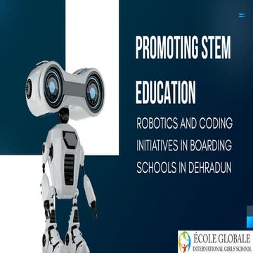Promoting Stem Education Robotics And Coding Initiatives In Boarding 3464