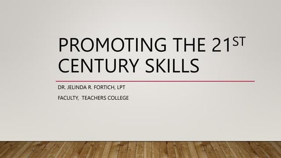 Communication skills for the 21st century classroom | PPT