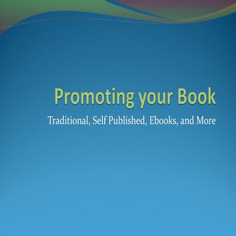 Promoting your book3 | PPT