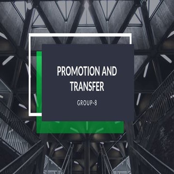 PROMOTION-AND-TRANSFER.pptx showing management | PPTX