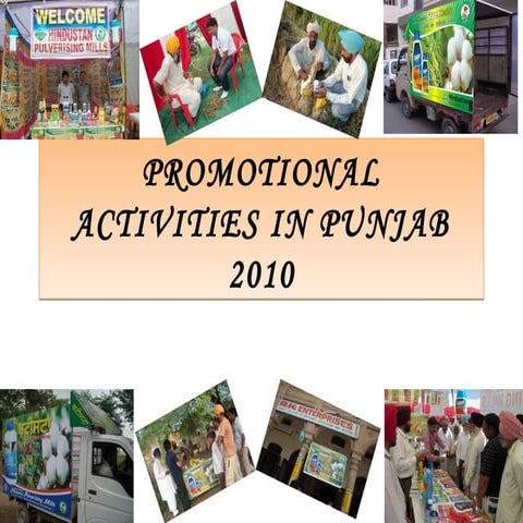 Promotional activities2010 | PPT