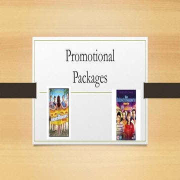 Promotional package | PPT