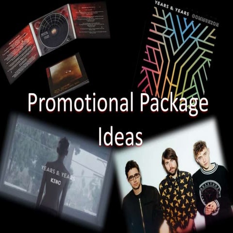 Promotional package ideas | PPTX