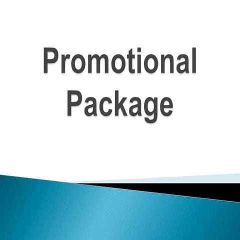 Promotional package | PPTX