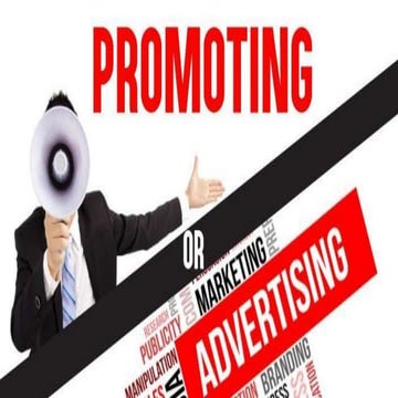 Promotion and advertising | PPTX