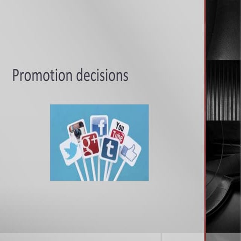 Promotion decisions | PPTX