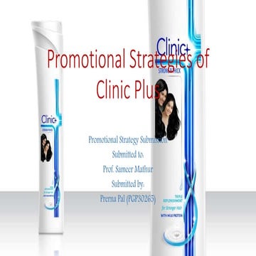 Promotion strategy of clinic plus | PPTX
