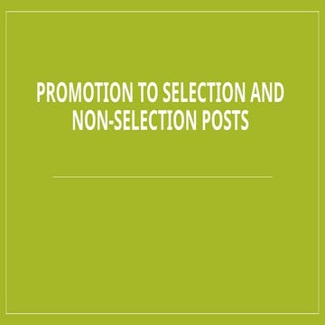 Promotion to Gr C selection and non-selection posts.pptx