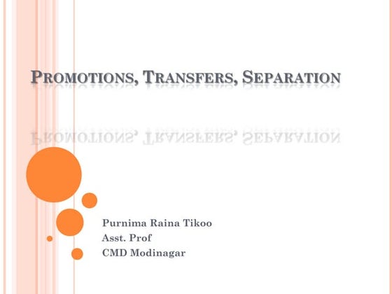 24. movements of employees | PPTX