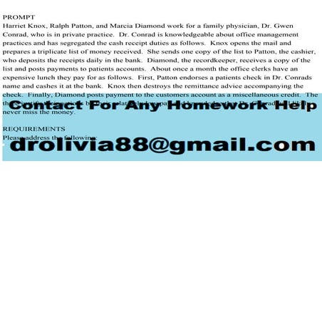 PROMPTHarriet Knox, Ralph Patton, and Marcia Diamond work for a fa.pdf