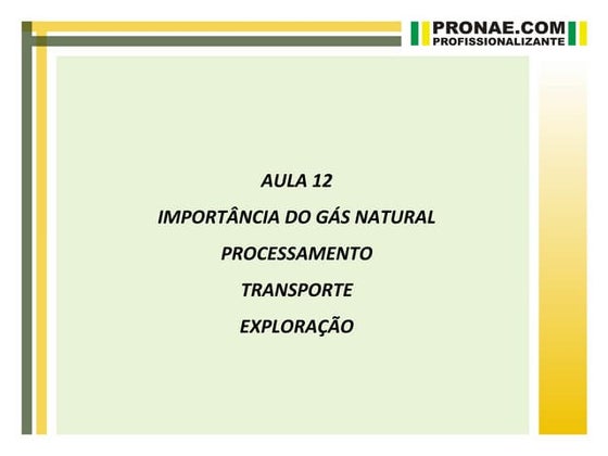 Processamento de gas natural | PPT