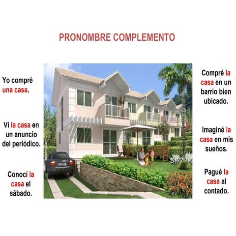 Pronombre complemento | PPT