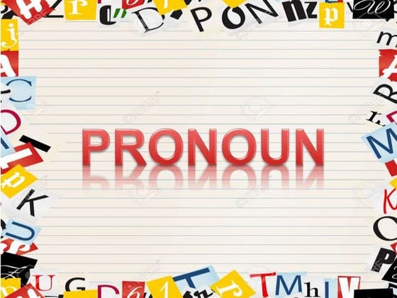 Presentation of pronouns | PPT