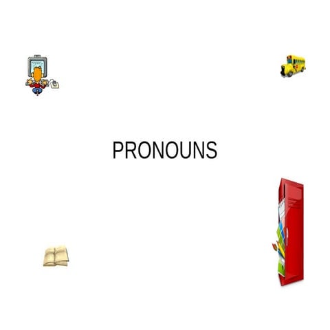 Subject pronouns | PPTX
