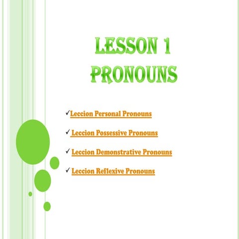 Pronouns | PPTX
