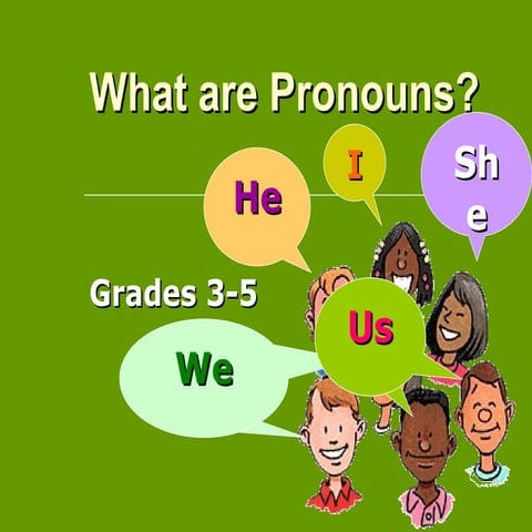 Part of Speech - Pronouns | PPT