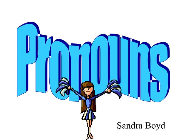 Indefinite pronouns powerpoint | PPT