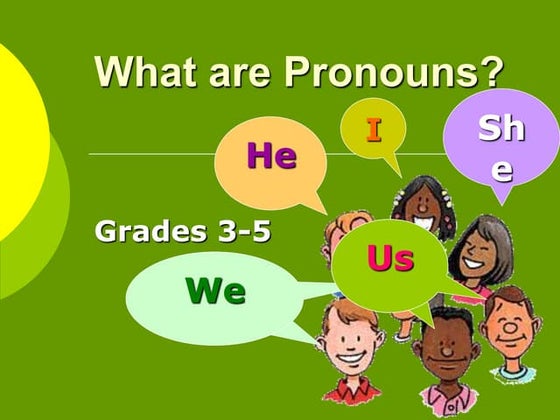 Singular And Plural Pronouns | PPT