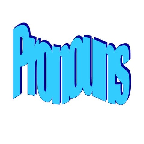 All about Pronouns and types of pronouns | PPT