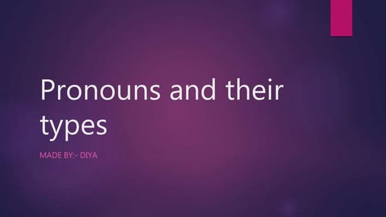 Indefinite pronouns powerpoint | PPT