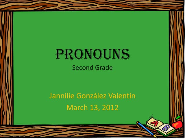 Personal pronouns | PPT