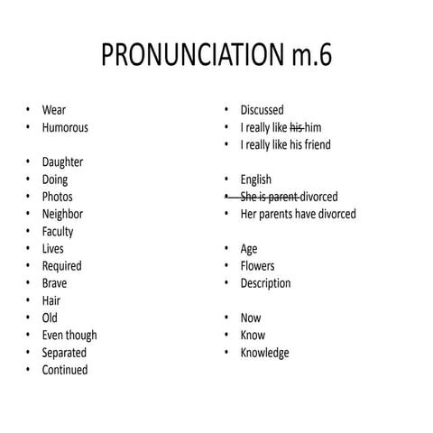 PRONUNCIATION class A pagi.pptx