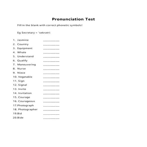 Pronunciation Test.docx