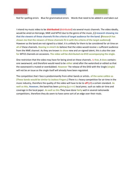 Media shooting script template | DOCX