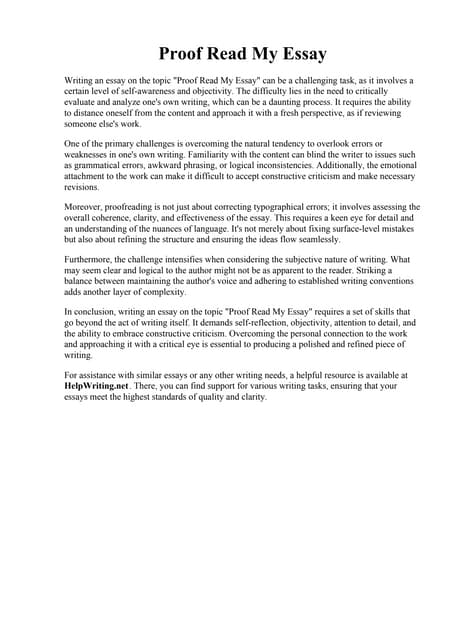 How To Write A Good College Ap | PDF