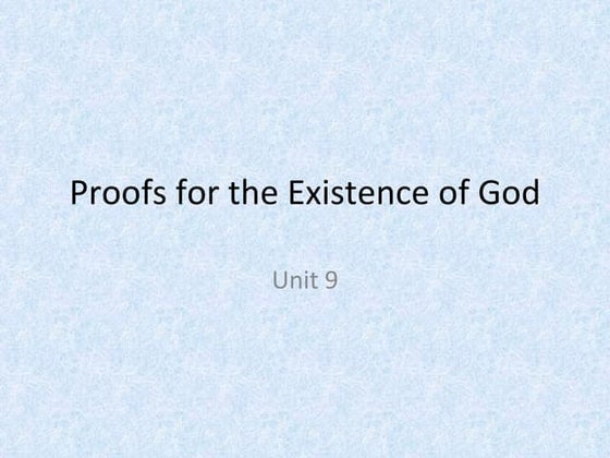 PROOF OF GOD'S EXISTENCE | PPS | Religion & Spirituality