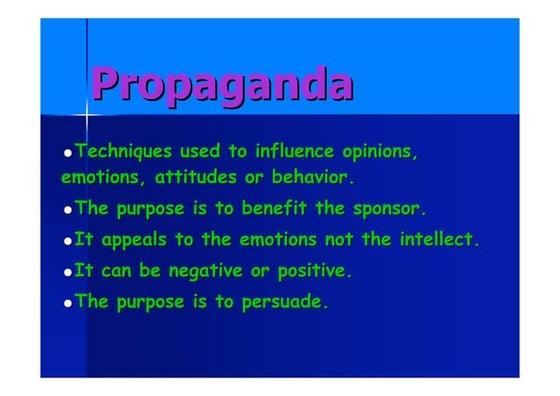 BIASES and PROPAGANDA.pptx | Social Networking | Internet