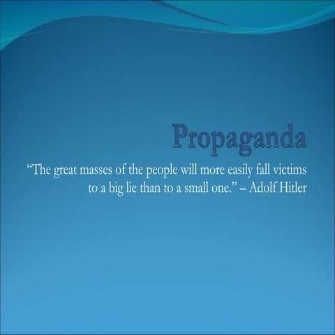 Propaganda | PPT