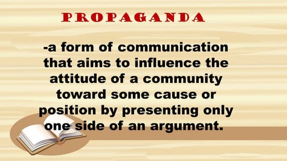 Propaganda powerpoint | PPT