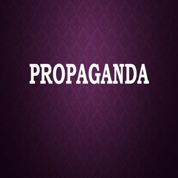 PROPAGANDA TECHNIQUES.pptx