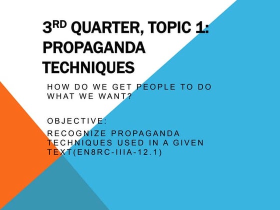 PROPAGANDA TECHNIQUES.pptx