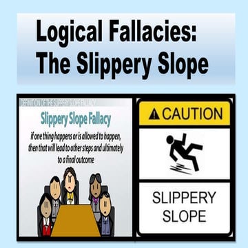 Slippery Slope Examples In Advertising