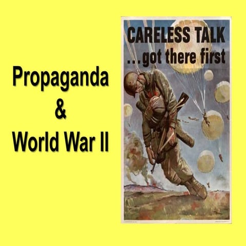 Propaganda wwii | PPT