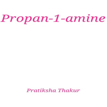 Propan-1-amine | PDF